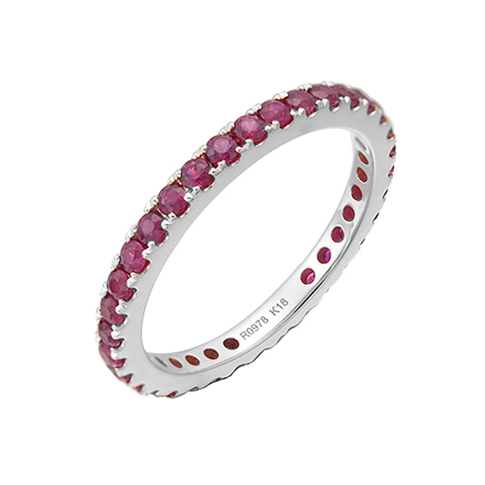 Ruby Eternity Ring | Temple & Grace NZ