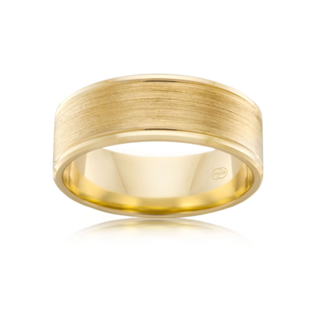 Simple Stacked Wedding Ring | Temple & Grace NZ
