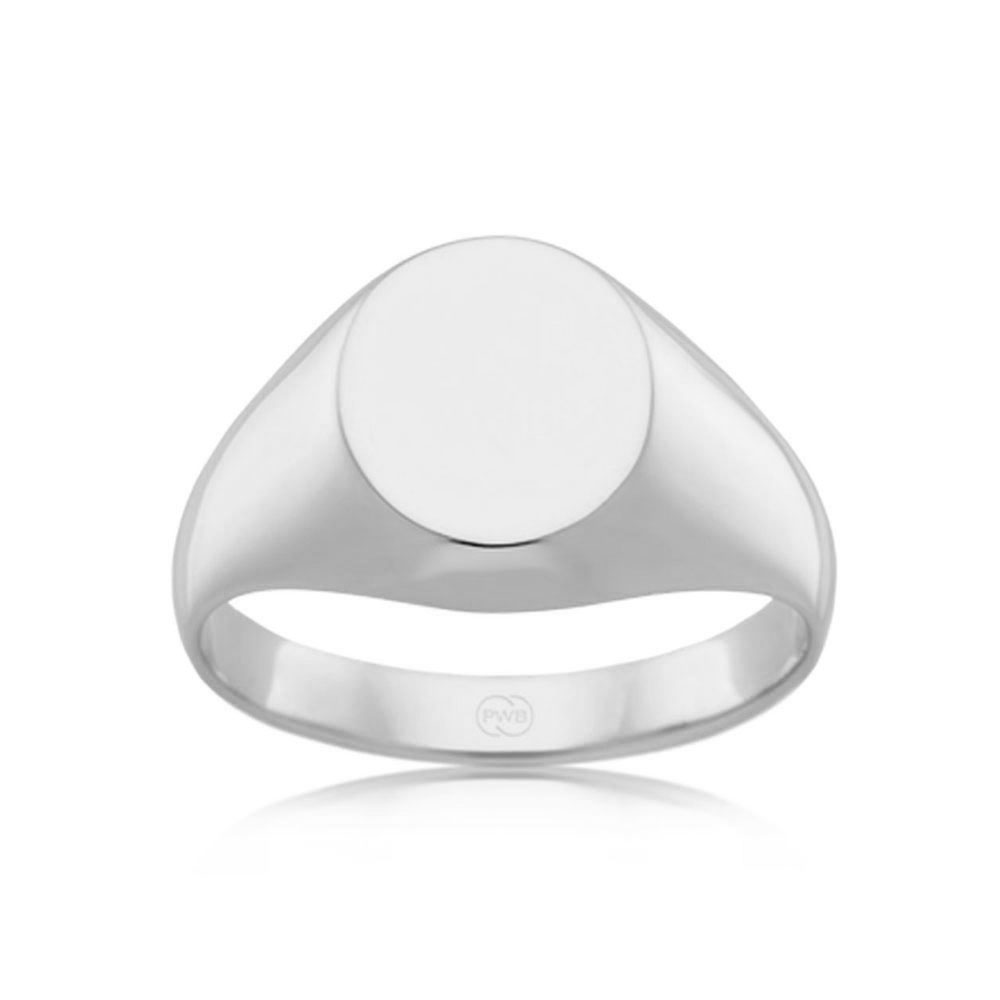 Oval Mens Signet Ring | Temple & Grace NZ