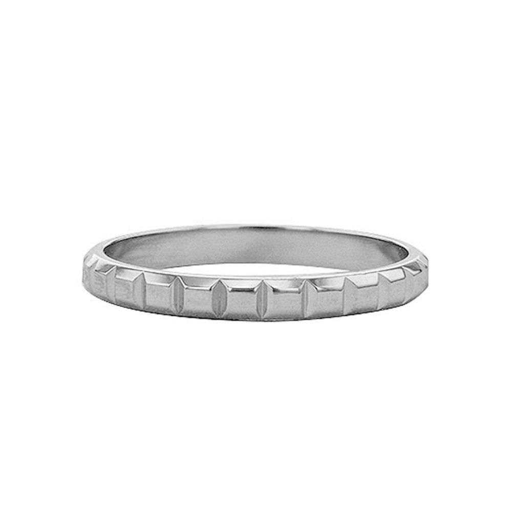 Grooved Classic Ladies Ring | Temple & Grace NZ