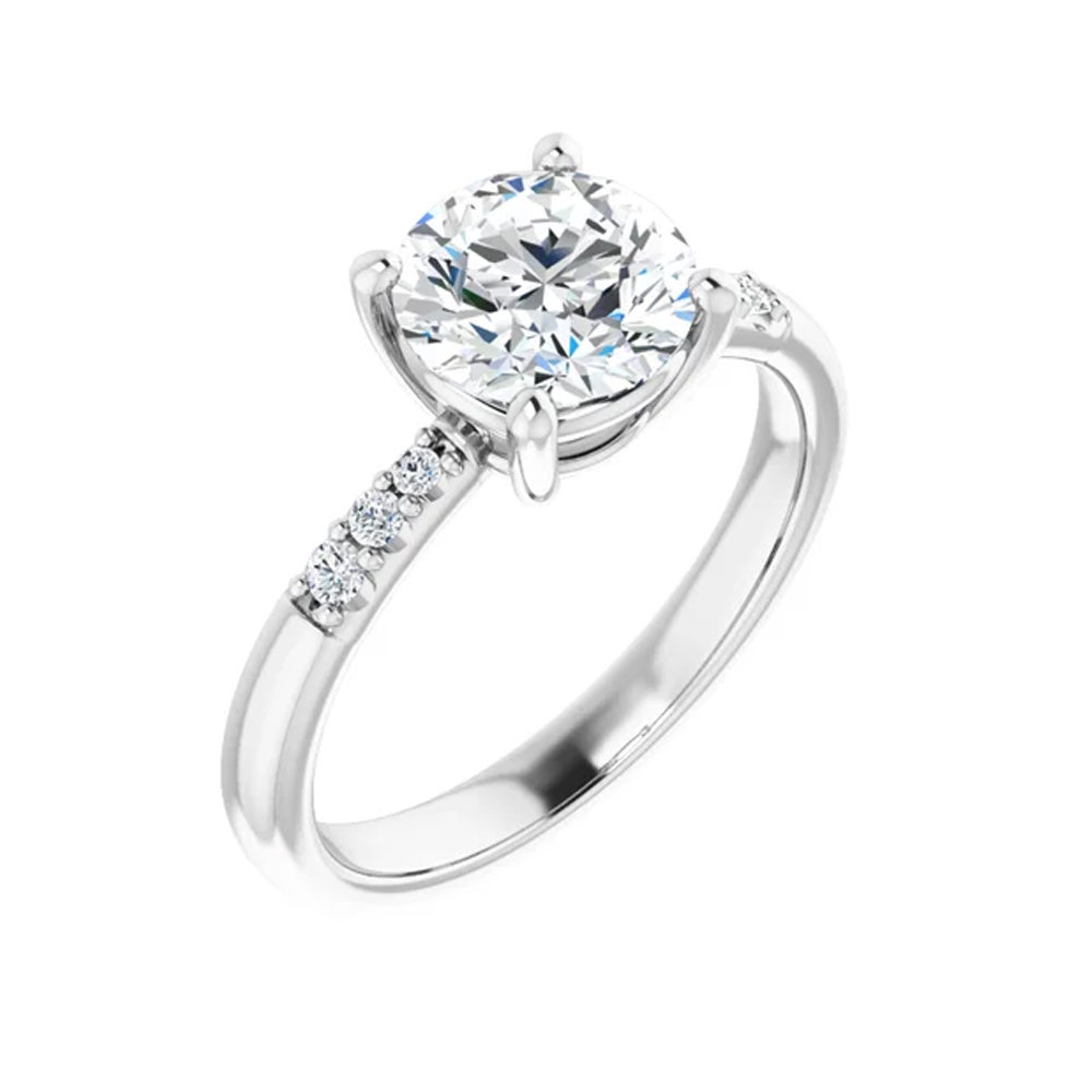 2 carat diamond engagement ring | Temple & Grace NZ
