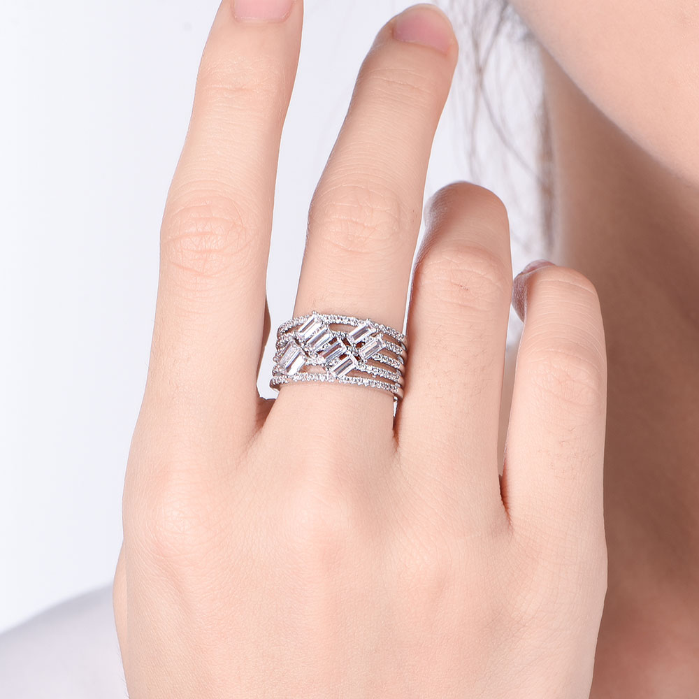 Multi Band Diamond Ring | Temple & Grace NZ